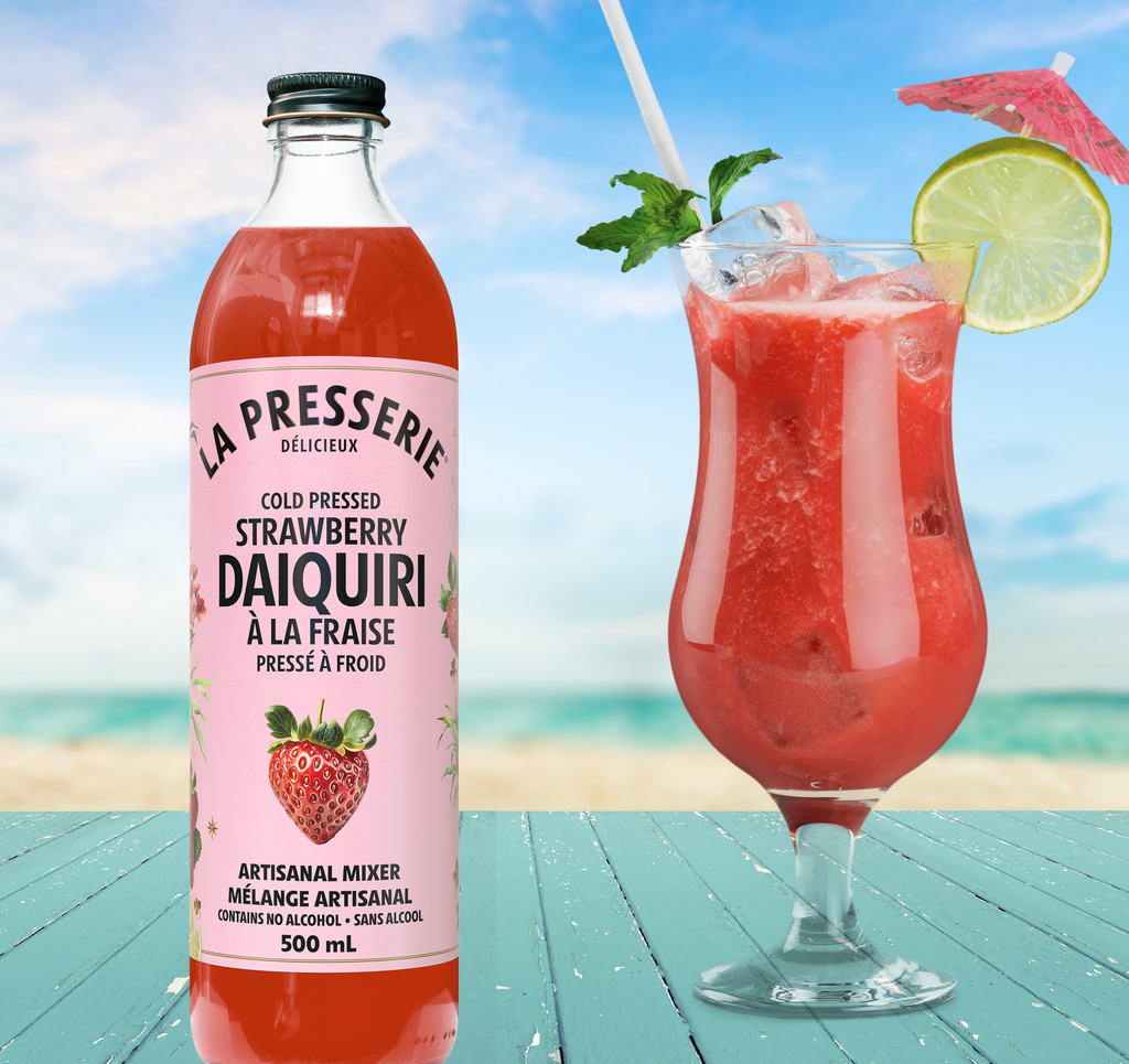 Cold Pressed Strawberry Daiquiri Mixer